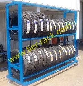 Tire Display Stand | Retail Tire Displays & Racks - Tier-Rack