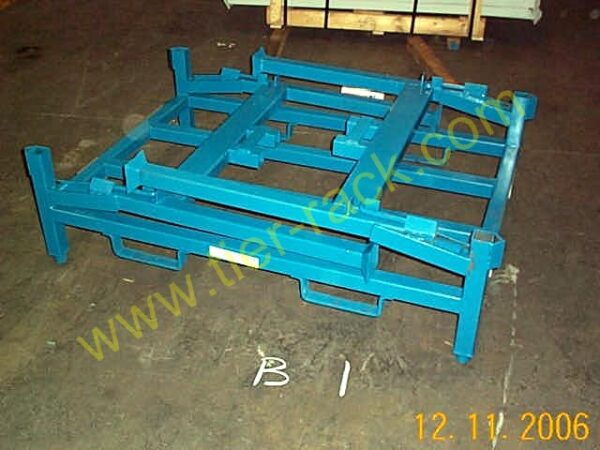 Industrial Folding Racks | Collapsible Stack Racks - Tier-Rack