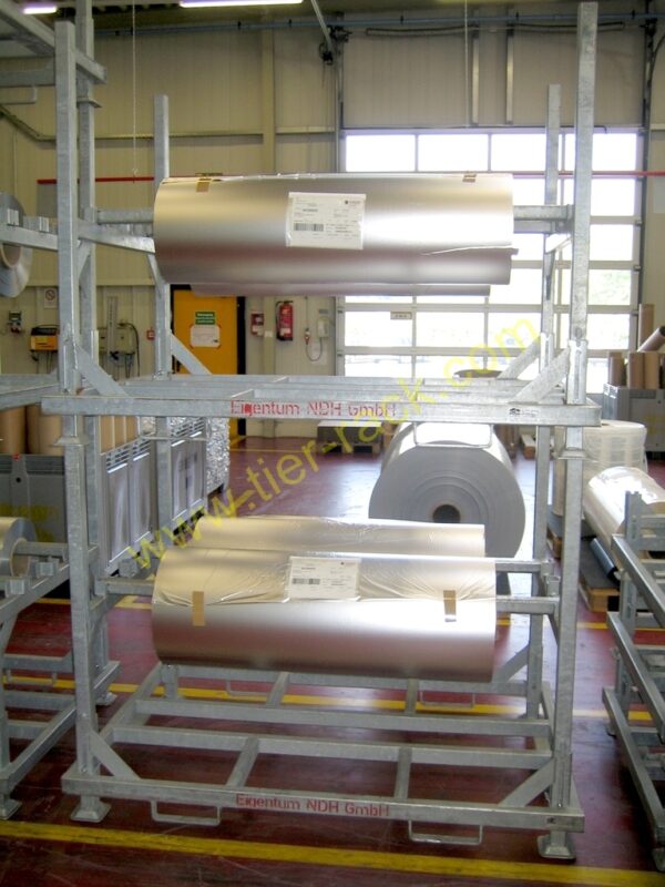 Industrial Folding Racks | Collapsible Stack Racks - Tier-Rack