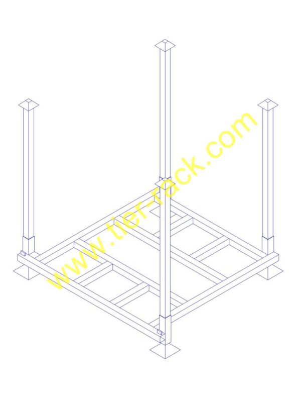 LN-2 Stacking Racks – 4,000 lb Capacity | Tier-Rack® Industrial Rack ...
