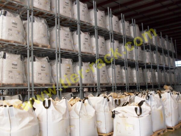 Bulk Bag Storage | Super Sack Holder for Bulk Bag Storage - Tier-Rack
