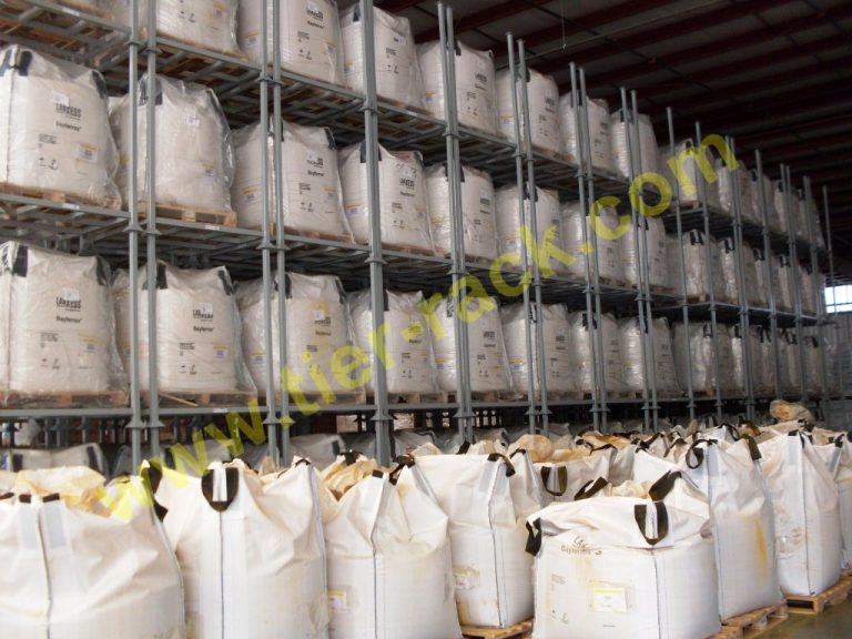 Bulk Bag Storage | Super Sack Holder for Bulk Bag Storage - Tier-Rack