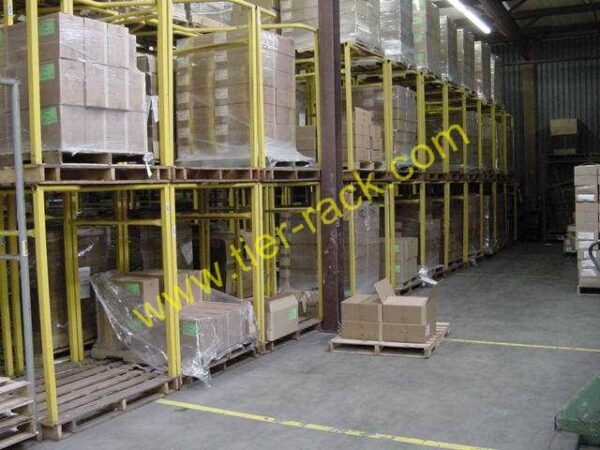 Tier-Rack Frames for Custom Stackable Storage | Durable Racking Solutions