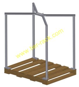 Tier-Rack Frames for Custom Stackable Storage | Durable Racking Solutions