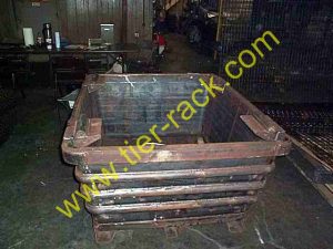 Stackable Steel Containers | Industrial Steel Containers - Tier-Rack