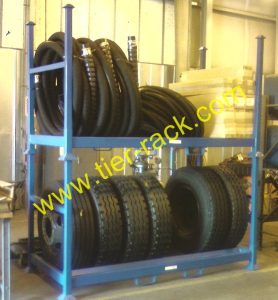 Utility Tire Racks | Steel Racks for Utility Tires - Tier Rack