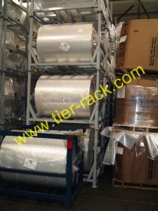 Roll Rack | Order Industrial Roller Racks - Tier-Rack