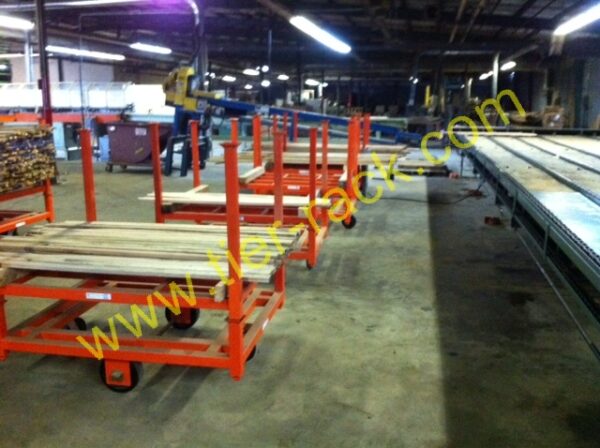 Warehouse Carts | Industrial Stackable Carts - Tier-Rack