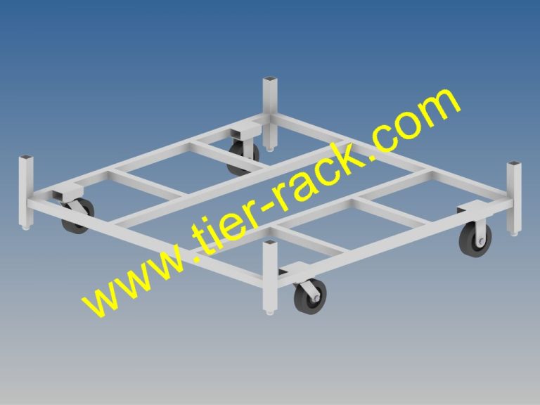 4000 LB Capacity Cart | LN3 Warehouse Cart Solution - Tier-Rack