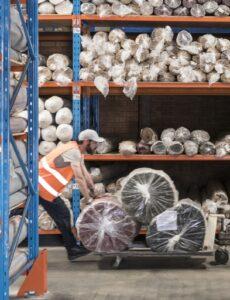 Carpet Racks | Carpet Roll Racking Systems - Tier-Rack