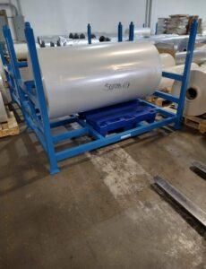 Suspended Roll Racks for Secure Storage | Tier-Rack® Space-Saving Solutions