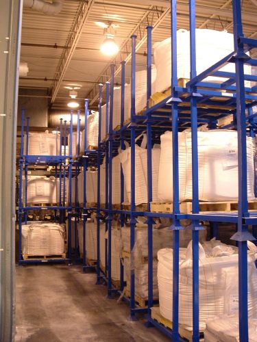 Bulk Bag Storage | Super Sack Holder for Bulk Bag Storage - Tier-Rack