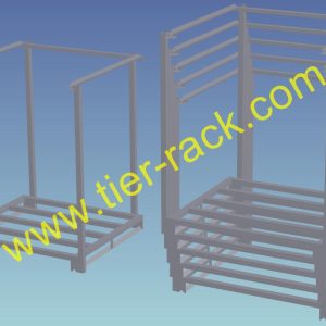 4000 LB Capacity LN4 Racks - Tier-Rack Custom Warehouse Racks, Stack ...